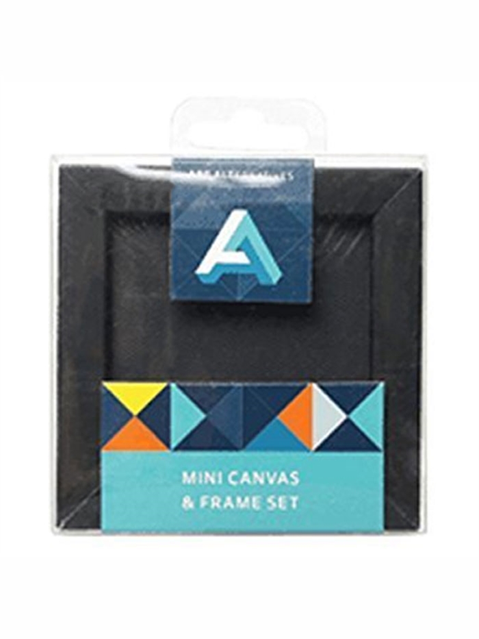 Wildcat Shop - Mini Canvas & Frame Set -- Black