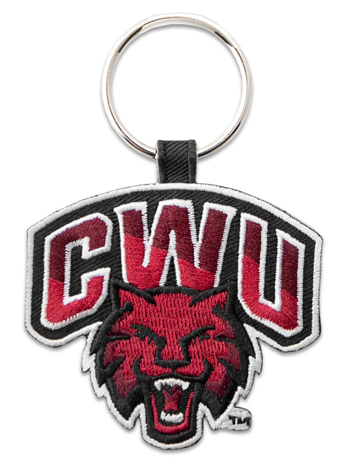 Wildcat Shop - CWU Fabric Keychain