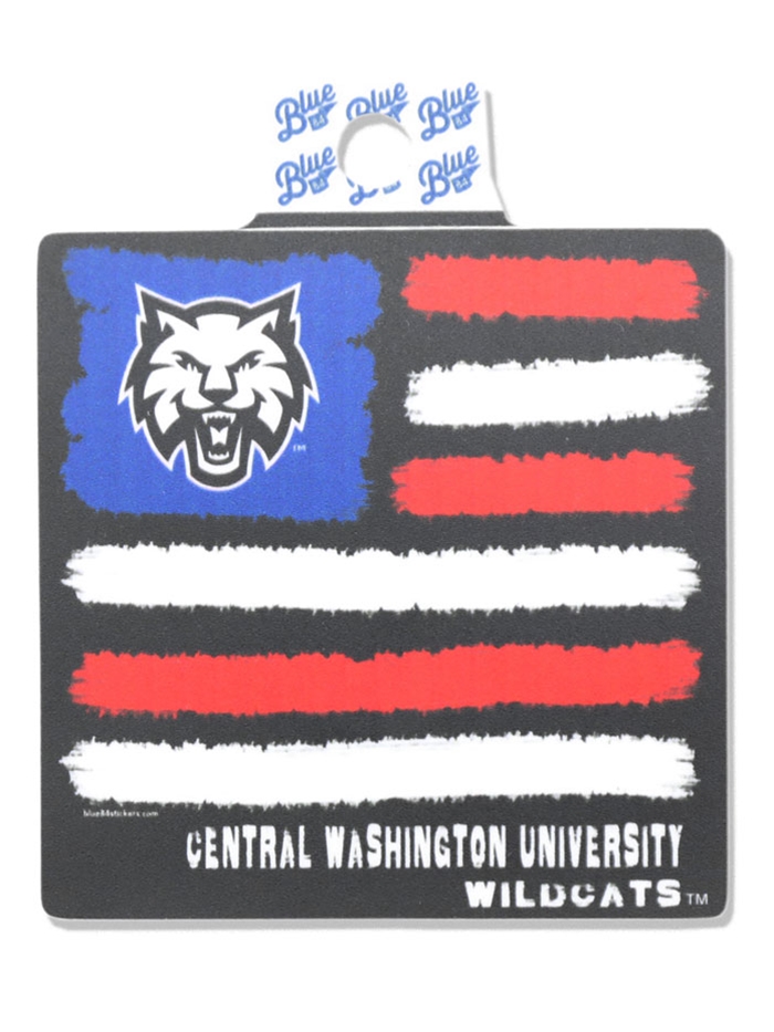 Wildcat Shop - CWU Flag Decal