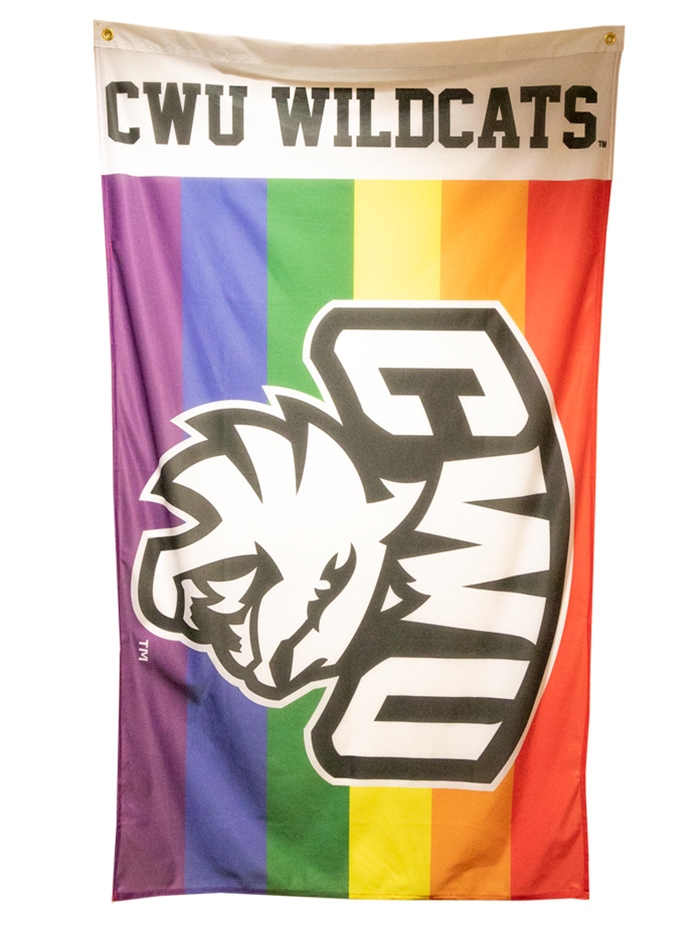 Wildcat Shop - CWU Pride Flag