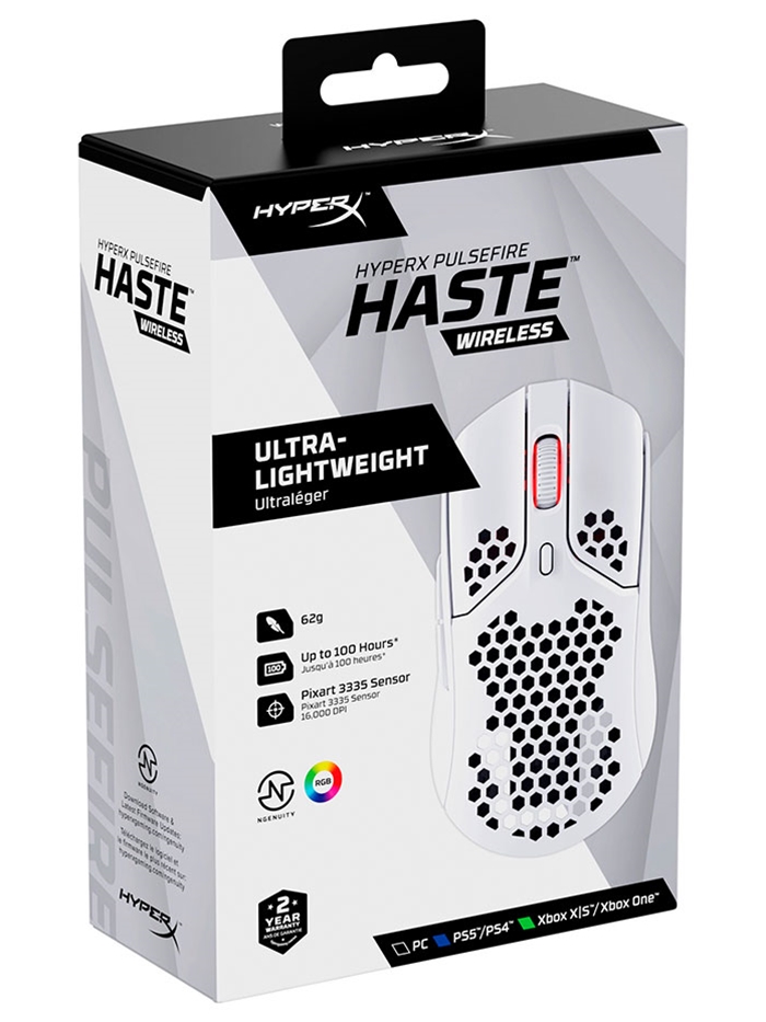 Wildcat Shop - HYPERX PULSEFIRE HASTE WIRELESS GAMING MOUSE