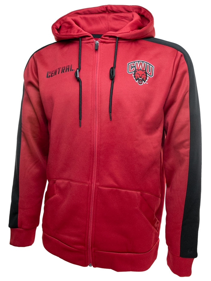 Wildcat Shop - CWU Crimson Full Zip Hoodie