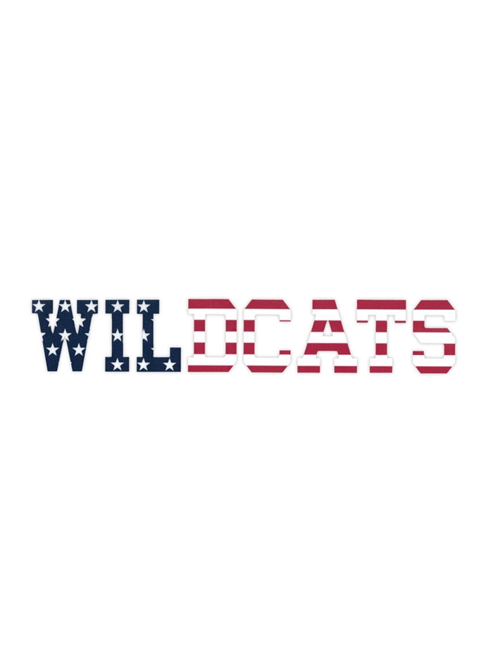 Wildcat Shop - WILDCATS American Flag Decal